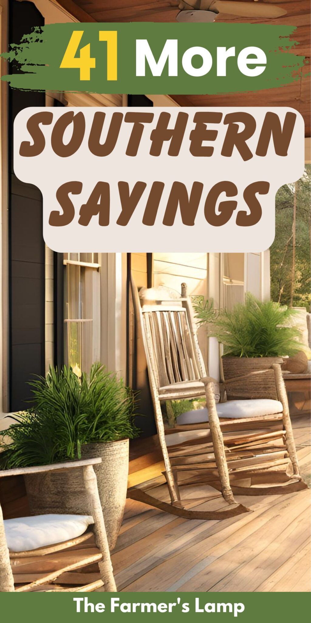 Let's Talk More Southern Sayings (Sayin's)