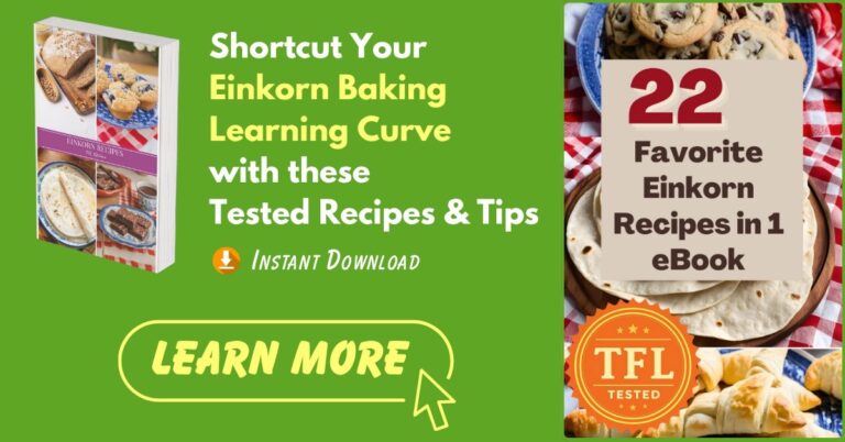 Best Tips For Baking With Einkorn Flour | The Farmer's Lamp
